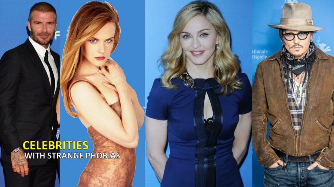 10 Famous People with Strange Phobia - Wonderslist